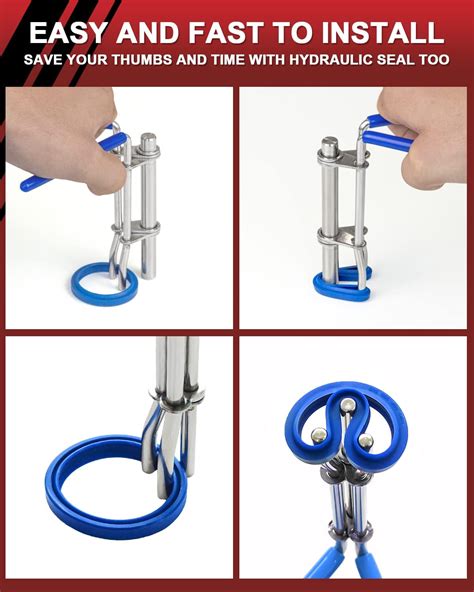 Buy Vehifomo 5 Pcs Hydraulic Seal Installation Tool Kit Hydraulic