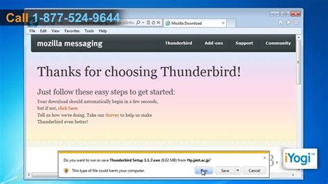 How To Install Mozilla® Thunderbird 3 1 7 In Windows® 7 Youtube