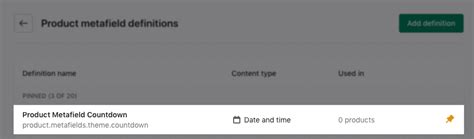 How To Configure Product Metafield
