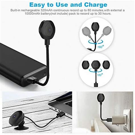 New Mini Magnet Camera Wifi Hidden Camera Wireless Hd 1080p Indoor Home