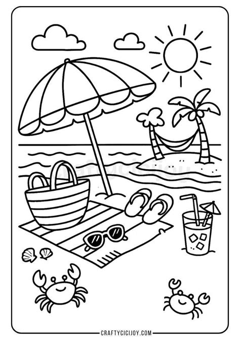 July Coloring Sheets 10 Free Printable Pdfs Craftycicijoy Coloring