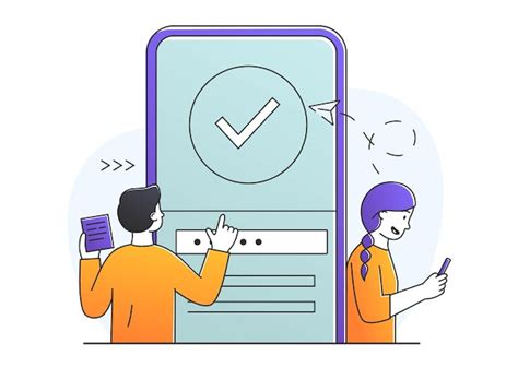 Premium Vector Man Enters Password