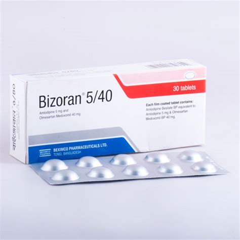 Bizoran Tablet 5mg 40mgpcs Lifesaver