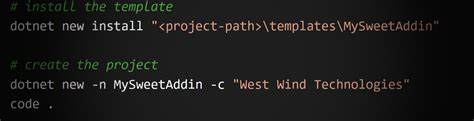 Creating Custom Net Project Types With Net Cli Project Templates