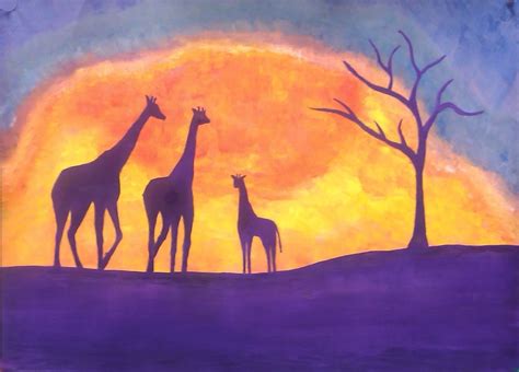 Как нарисовать африку