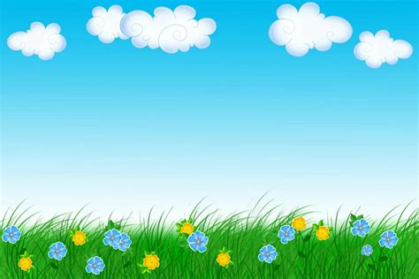 95 детских фонов для презентаций