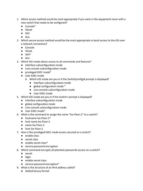 Revision Chapter2 Acnt130 Pdf Router Computing Ip Address