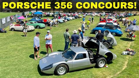 Porsche 356 Club Of Southern California Concours Delegance 2023
