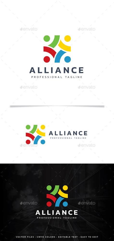 Alliance Logo Alliance Logo Logo Design Template Logo