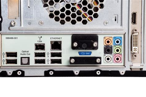 Desktop Computer Connection Port Stock Photos Free Royalty Free Stock Photos From Dreamstime