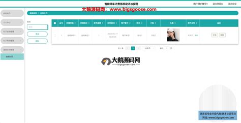 基于springboot的智能停车计费系统 计算机毕业设计 java毕业设计 大鹅源码网 大鹅源码网