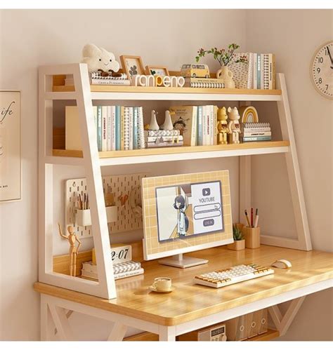 책상위책꽂이 데스크테리어 정리 정리대 컴퓨터 책꽂이 책상 다기능 책상위 위 수납장 선반 티몬