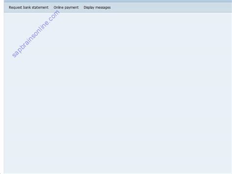 Febofx Sap Tcode For Ofx Functions