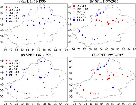Spatial Temporal Variation And Impacts Of Drought In Xinjiang Northwest China During 19612015
