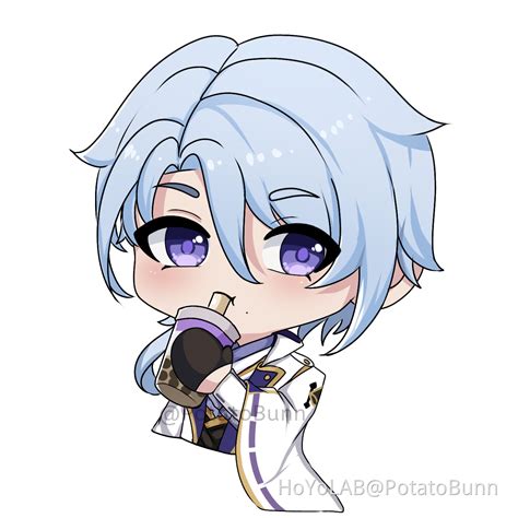 Chibi Ayato Genshin Impact Hoyolab