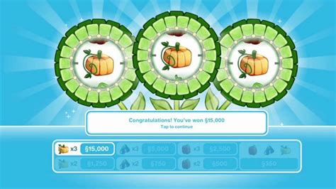 I Got Three Pumpkins By Spinning The Simoleon Sprout Sims Freeplay