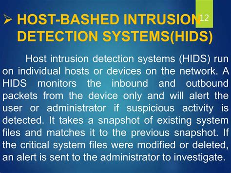 intrusion detection system ids ppt