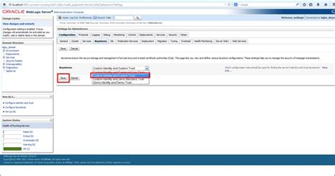 Configuring Self Certificate And Ssl In Weblogic