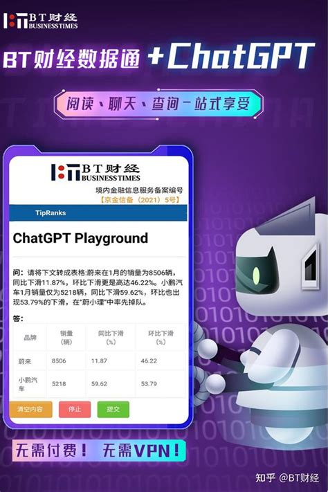 BT财经宣布同时接入文心一言和ChatGPT 知乎