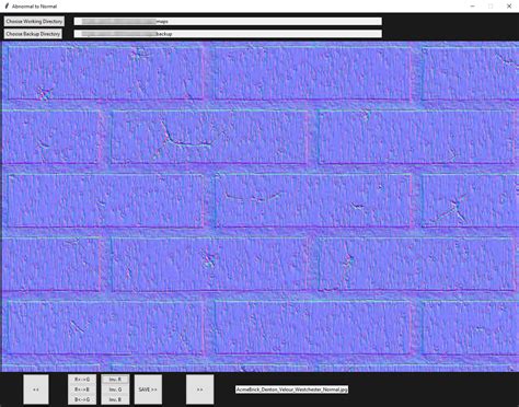 Normal Map Channel Inversion And Swap Application Anton Vasilescu