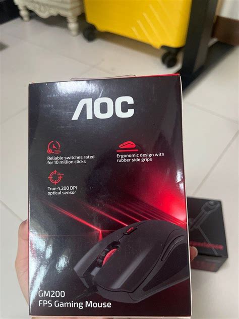 Aoc Mouse Gaming Computers Tech Parts Accessories Mouse Mousepads On Carousell