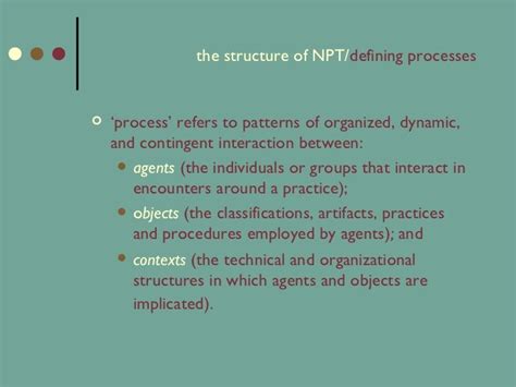 Normalization Process Theory