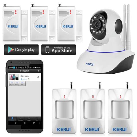 Aliexpress Com Buy Wifi Wireless IP Camera Alarm System Home Security With PIR Motion Sensor