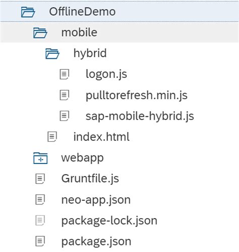 Lets Build An Offline Hybrid Ui5 Application From Sap Community