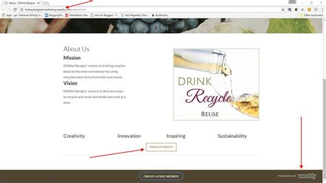 privacy policy for weebly termsfeed