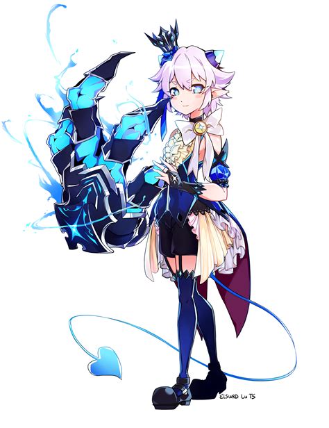 Luciela R Sourcream And Demon Power Elsword Drawn By Quai Hbee