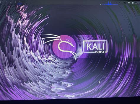 Kali Linux Logo On Computer Screen