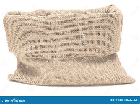 Empty Sack Stock Image Image Of Jute Food Background 34745103
