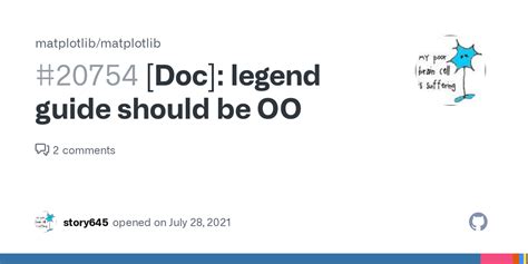 Doc Legend Guide Should Be Oo · Issue 20754 · Matplotlibmatplotlib · Github