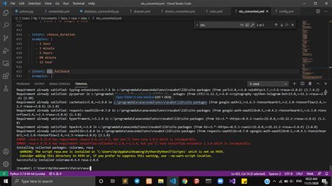 What Is This Warning Use No Warn Script Location Rasa Open Source 2024 12 09