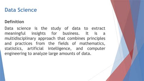 About Data Science Big Data Analytics Pptpptx