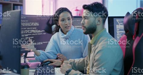 Computer Software And Frustrated Team Working On Code Error Fight Over Coding Problem Or Computer Software And Frustrated Team Working On Code Error Fight Over Coding Problem Or