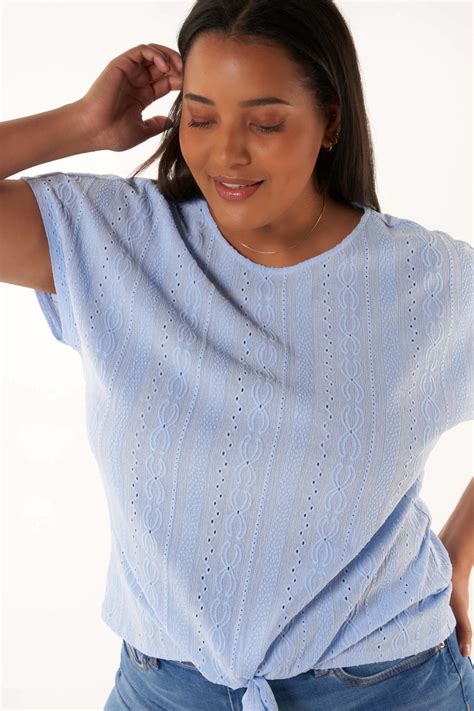 Ms Mode Top Lichtblauw Kopen Morgen In Huis Wehkamp