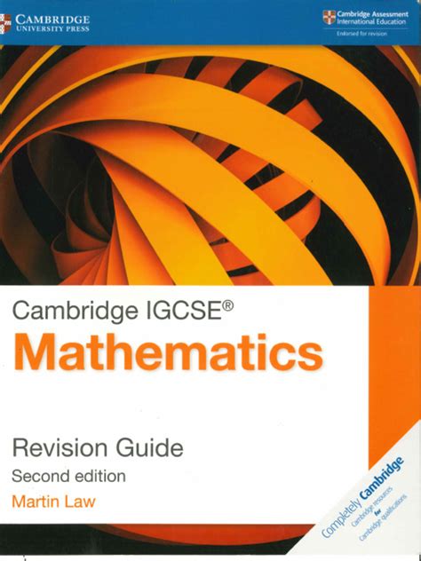 Cambridge Igcse Mathematics Pdf