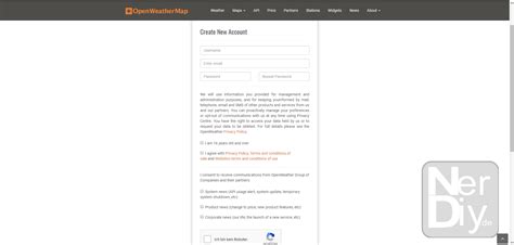Howto Register Api Key Nerdiyde Bricolaje