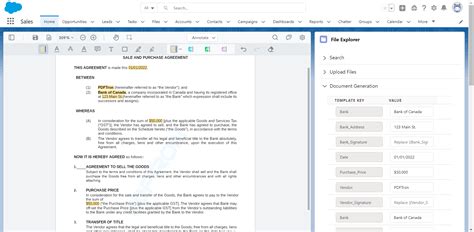 How To Manage And Create Contracts In Salesforce Using Webviewer