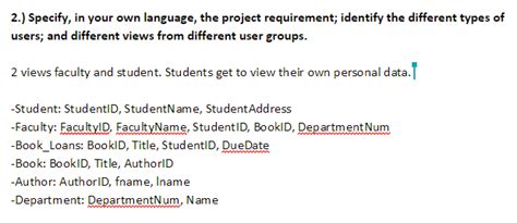 This Is For A Database Management Course Using
