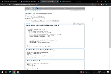 Integration Using Change Data Capture And Platform Events Salesforce Ben