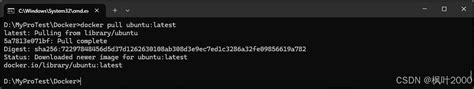 Windows Docker笔记 Docker拉取镜像docker拉取windows镜像 Csdn博客