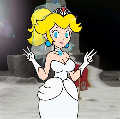Princess Peach Wedding Dress By Ygr64 On Deviantart