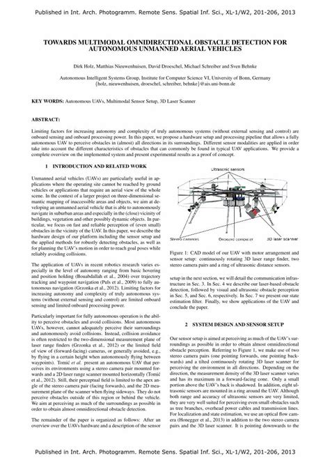 pdf towards multimodal omnidirectional obstacle detection · pdf
