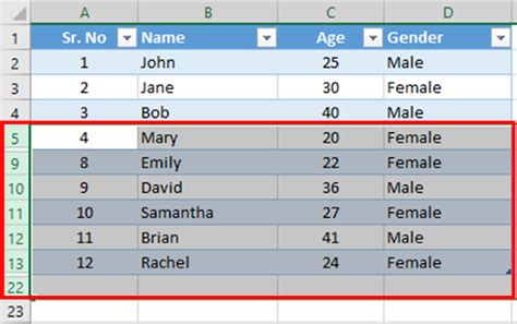 How To Mass Unhide Rows In Excel Spreadcheaters