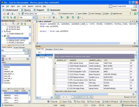 Toad Data Point New Connection Types