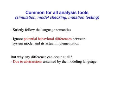 Ppt Implementation Oriented Mutation Testing Of Statechart Models Powerpoint Presentation Id