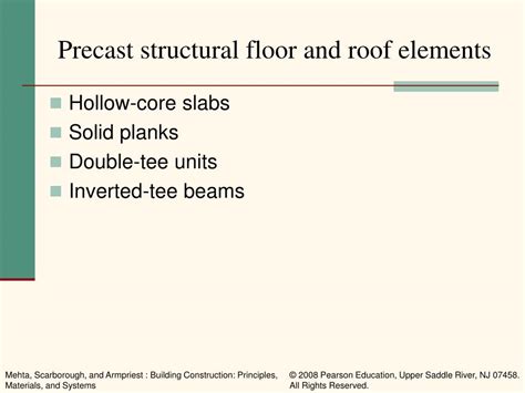 Ppt Concrete Construction Ii Site Cast And Precast Framing Systems Powerpoint Presentation