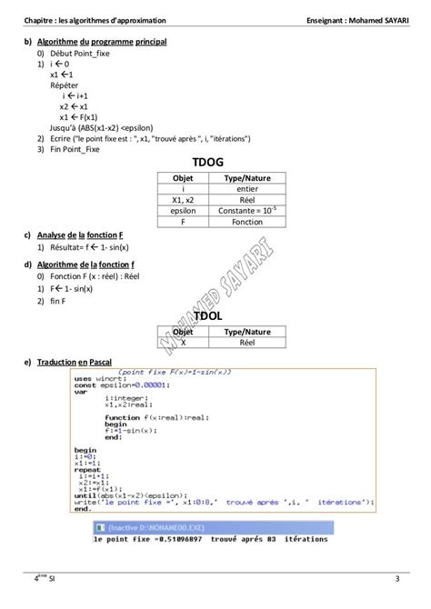 Algorithmes Dapproximation